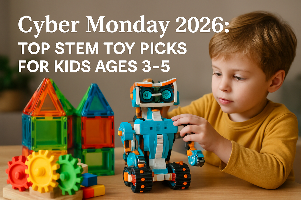 Cyber Monday 2026: Top STEM Toy Picks for Kids Ages 3–5 - Little ...