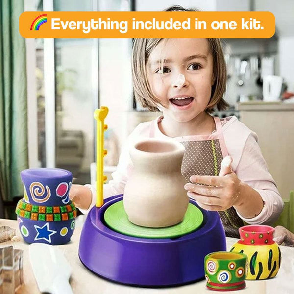 Complete Mini Pottery Workshop Kit - Little Learners Toys